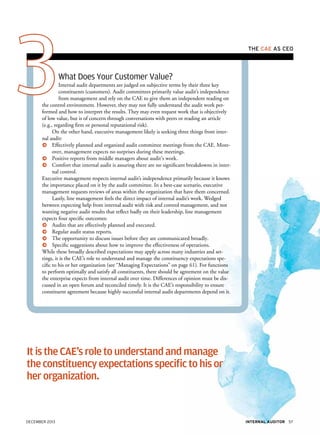 CAE as CEO | PDF