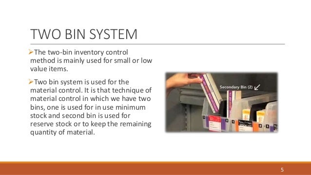 INVENTORY CONTROL - BE MECH B - 8