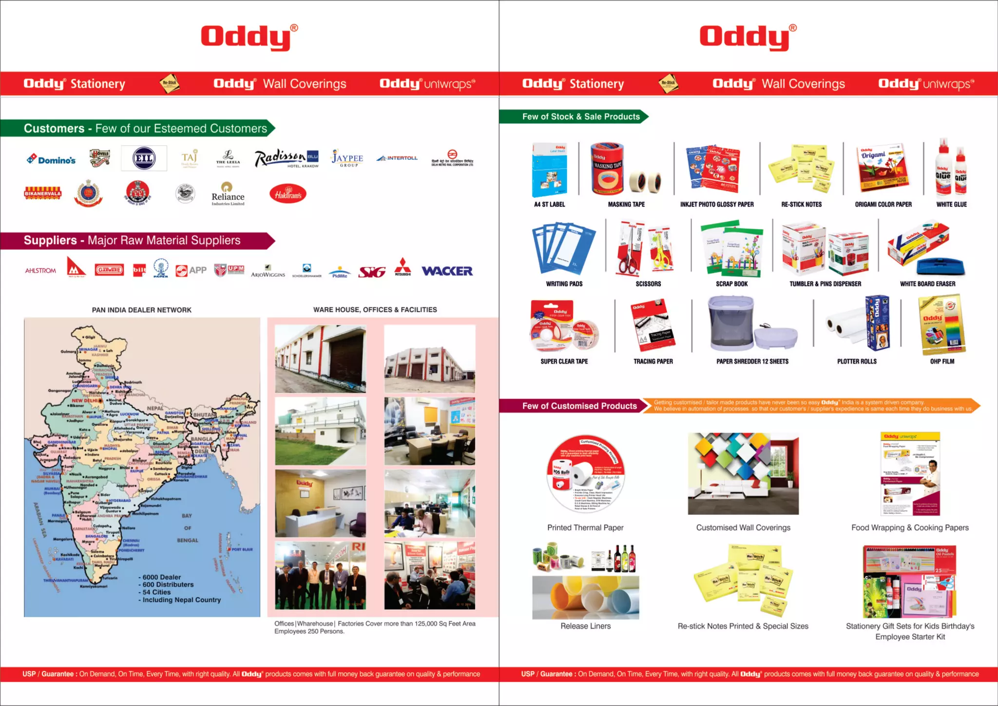 Oddy Stationery Brochure | PDF