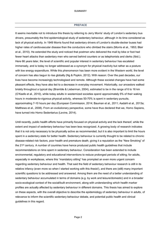 Thesis summary preface Madina Saidj | PDF