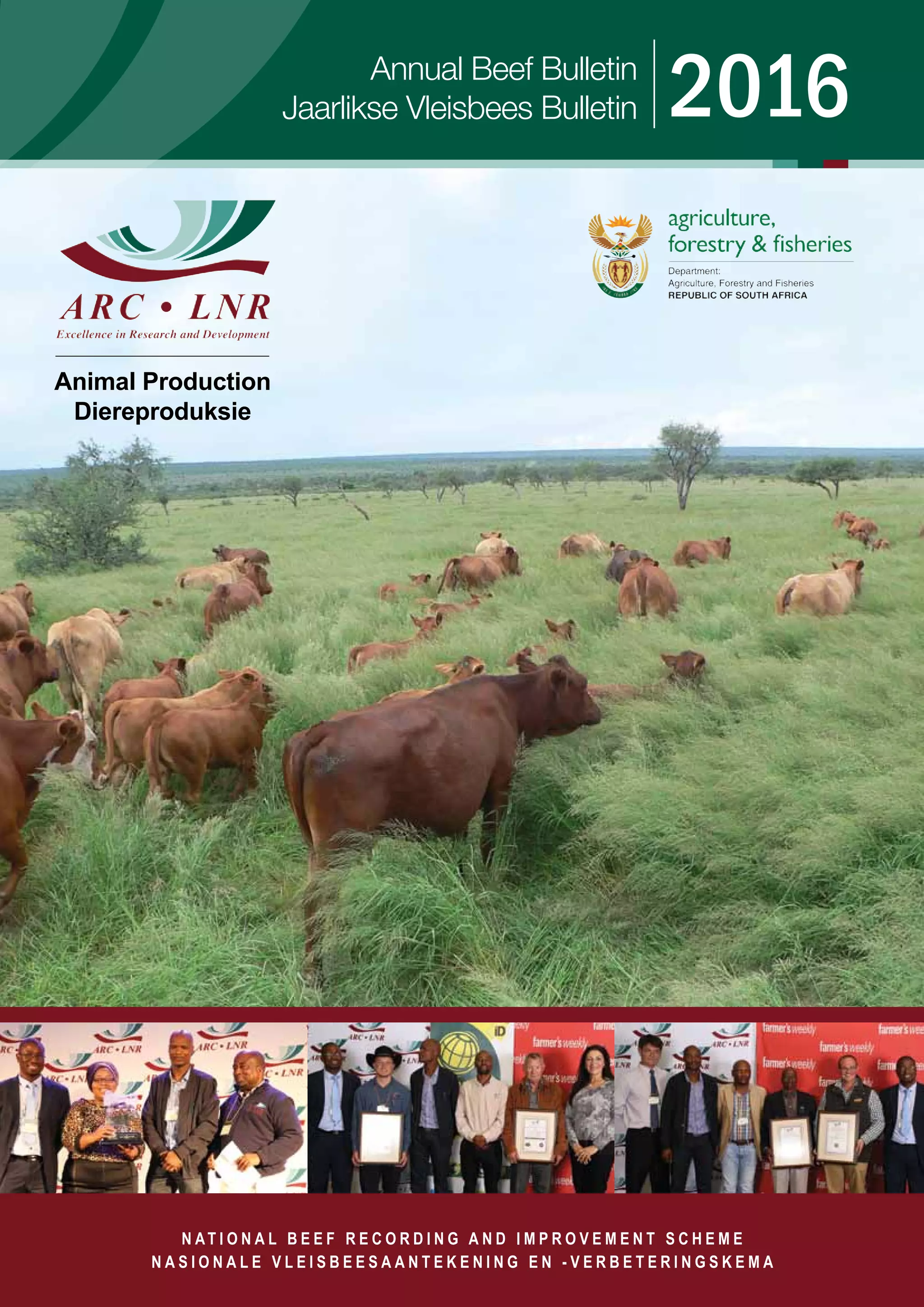 ARC Annual Beef Bulletin - 2016 | PDF