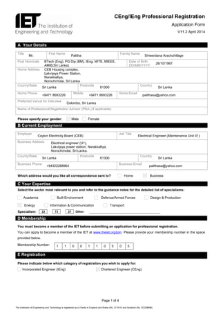 CEng Application 2015-7 final corrected OK | DOC