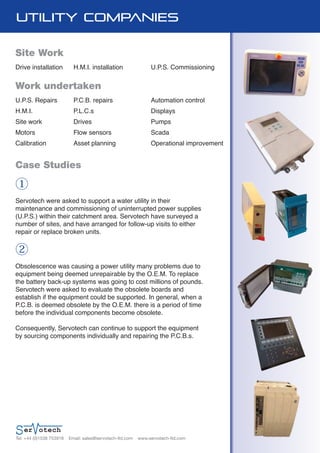 servotech-brochure | PDF