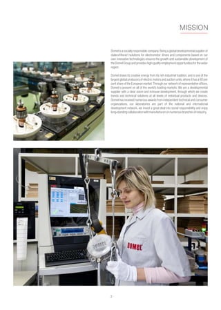 Company Short Form DOMEL - Introduction | PDF