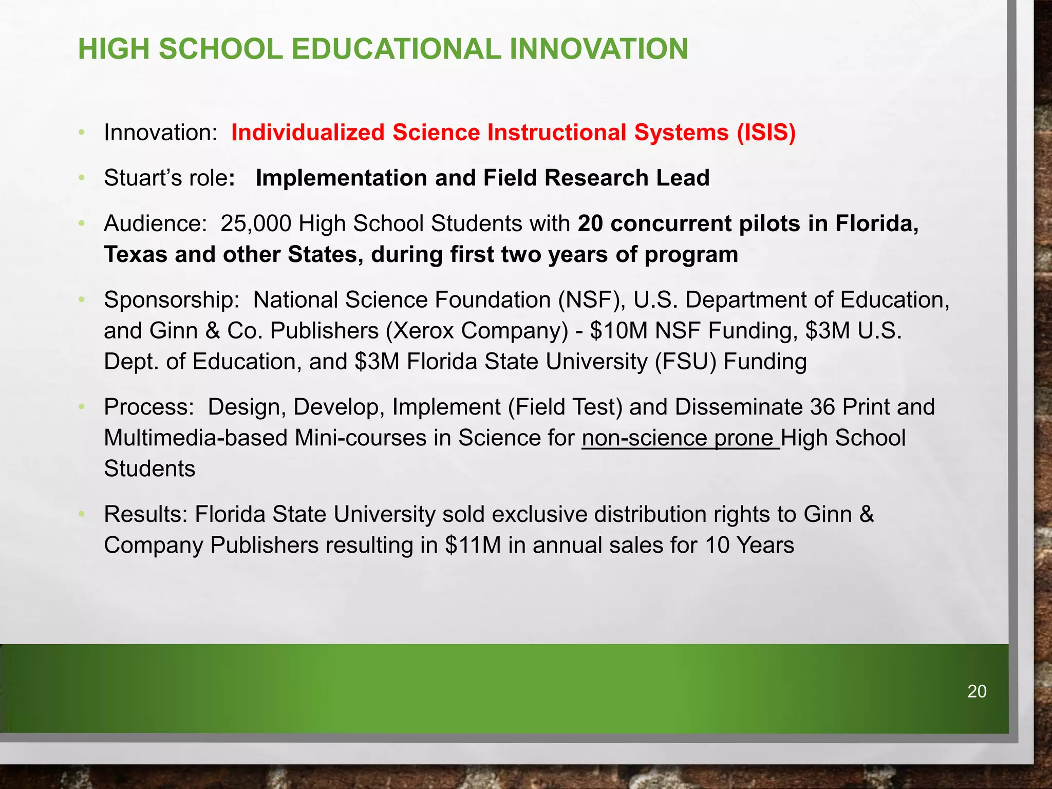 Stuart Weinstein - Principal Research Scientist - Kaizen Approach, Inc ...