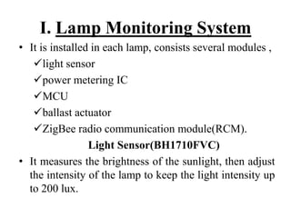 Energy Efficient Outdoor Light Monitoring and | PPT