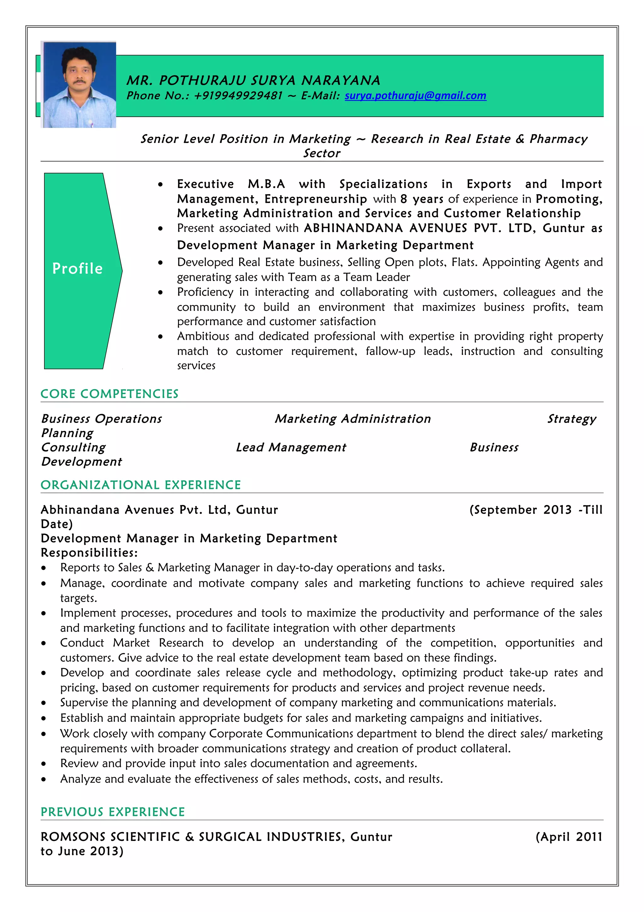 Surya-Resume-12-12-16 | DOC