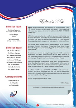 2016 Graduation Magazine-Final Copy_7_10_2016 | PDF