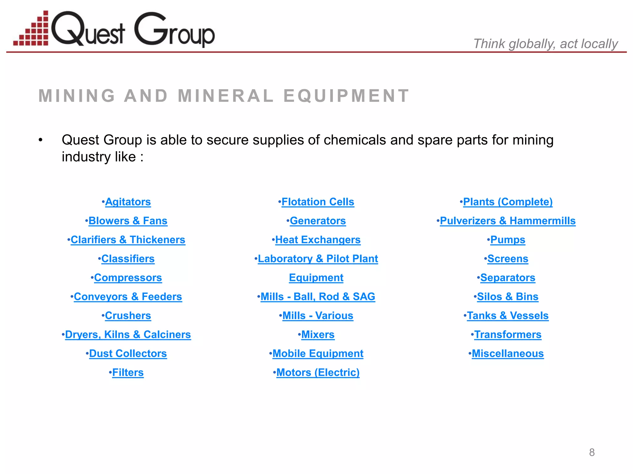 QDMCC Presentation mining equipment 230816 | PPTX