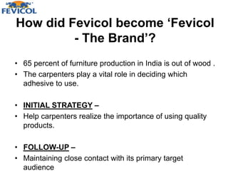 Fevicol Main Group 3 (1) | PPTX | Advertising Industry | Industries