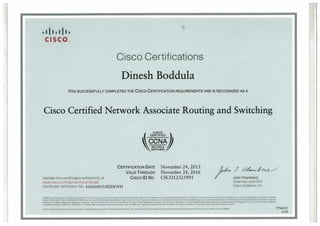 CCNA Certificate | PPT