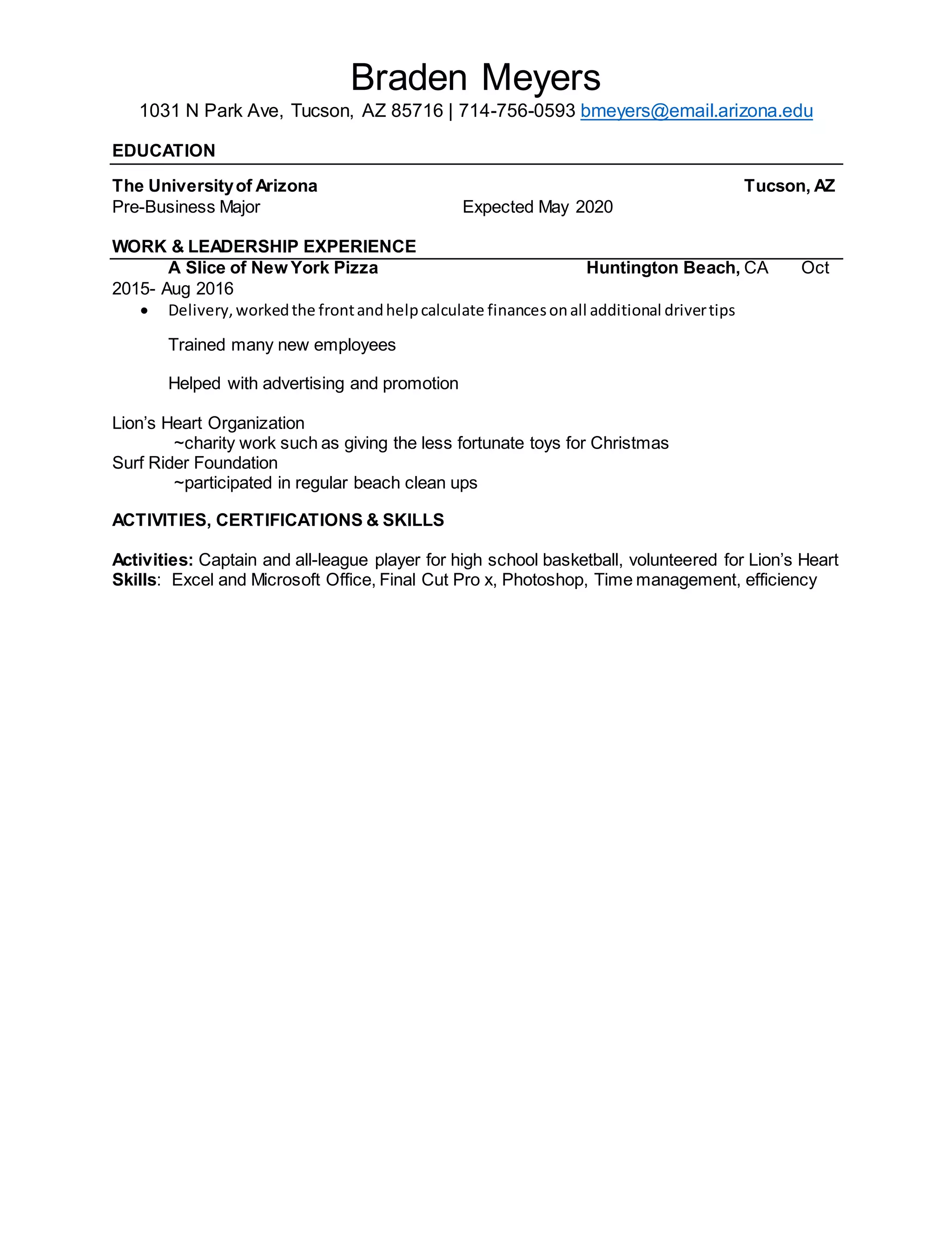 Braden resume | DOCX