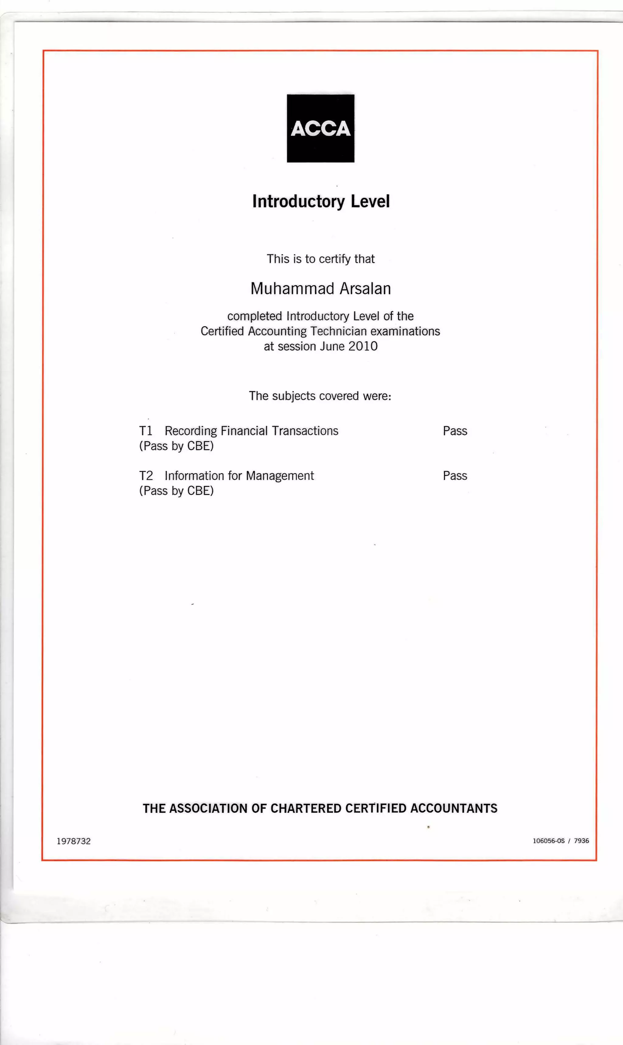 CAT Introductory.PDF | Business Accounting & Finance | Business