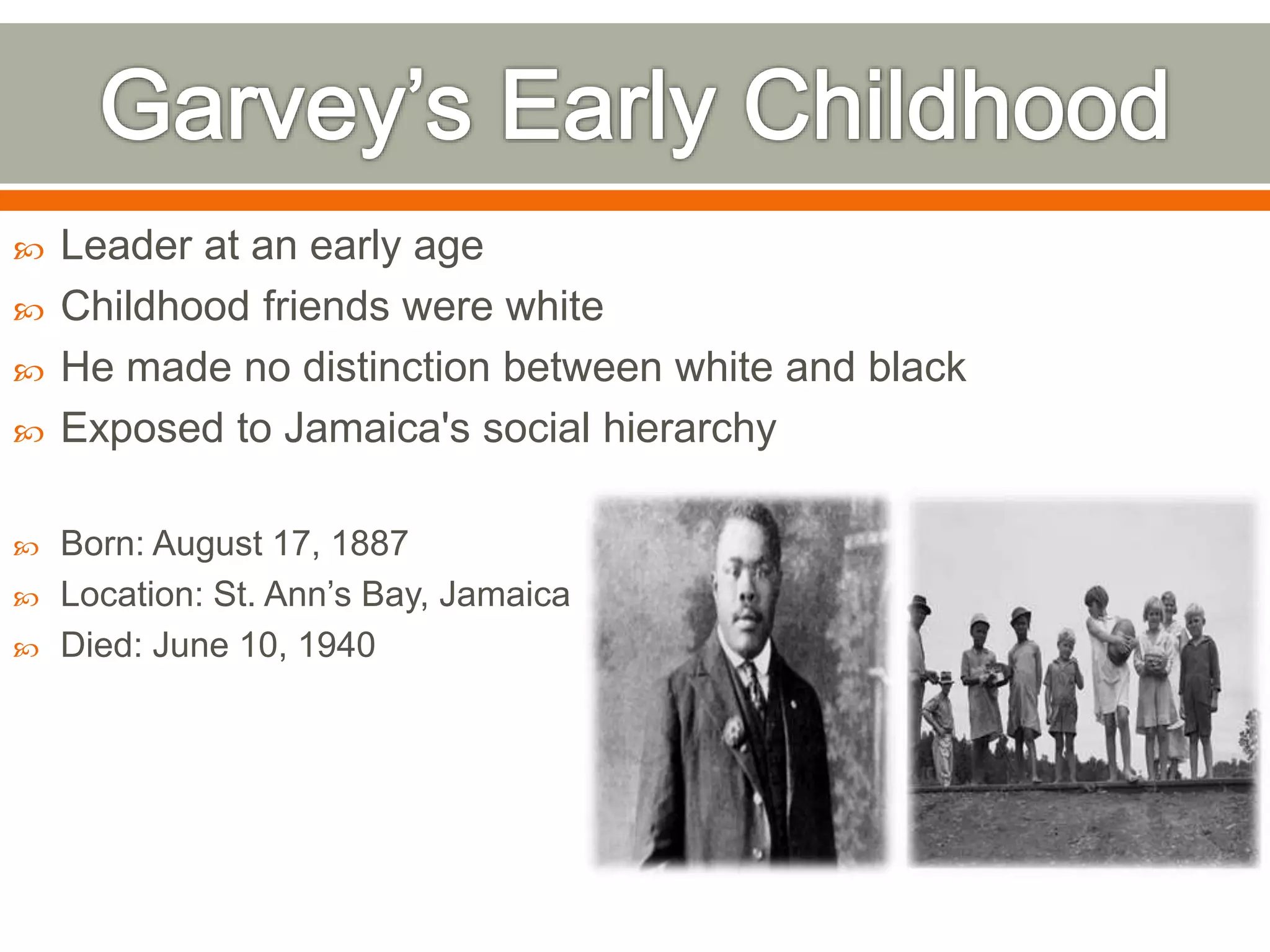 Marcus Garvey Power Point Presentation-Final | PPTX