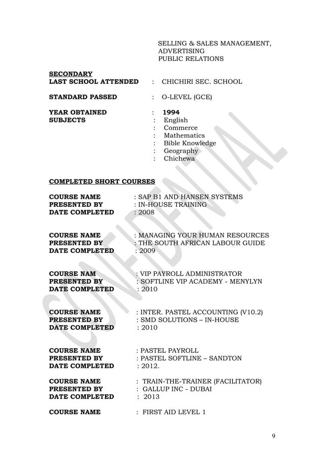 MERCY C MHURA UPDATED - REASONS | DOC | Human Resources | Business