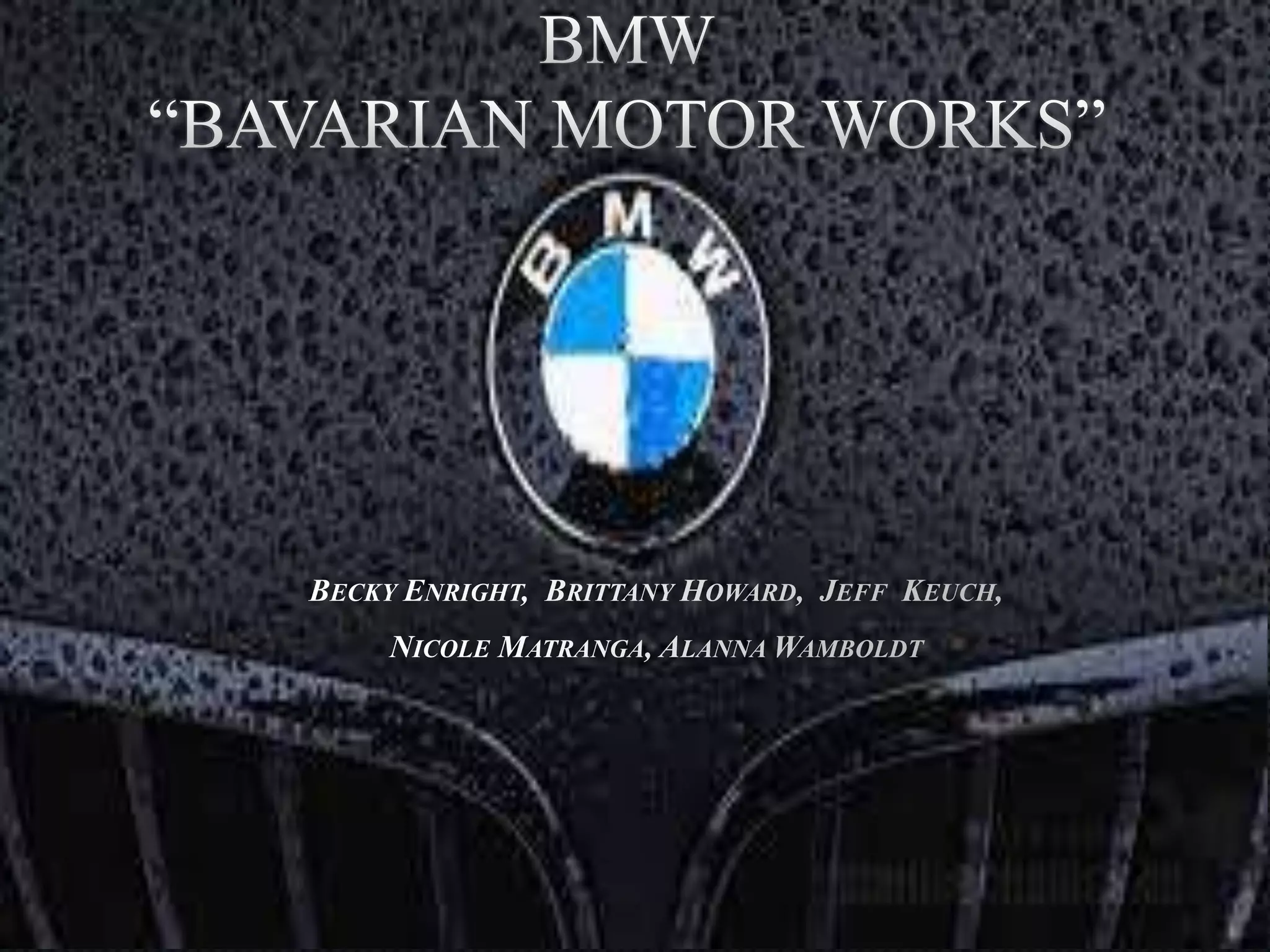 BMW Presentation | PPTX