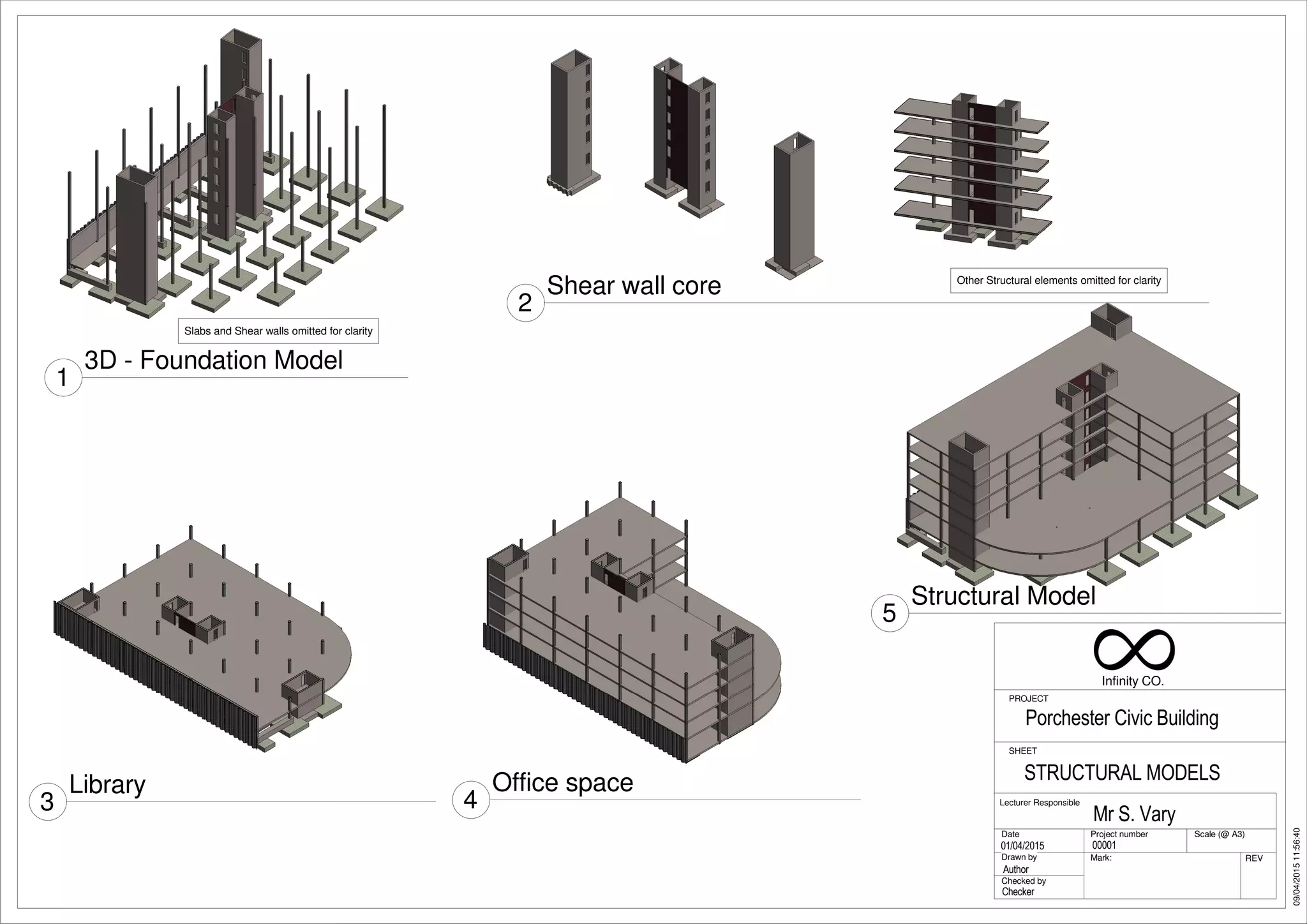 Analytical Project - Sheet - 3D Model - STRUCTURAL MODELS | PPT
