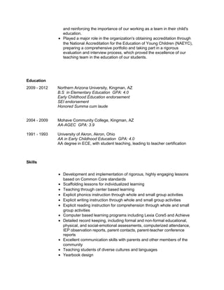 Resume | PDF