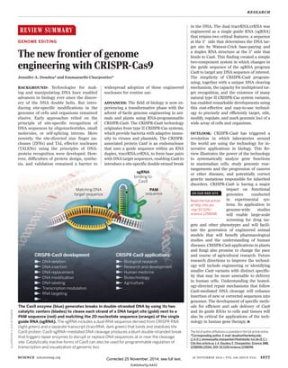 The new frontier of genome engineering | PDF