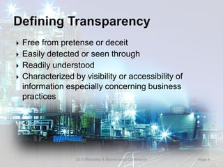Streamlined FMEA to Visual Dashboards: Building Transparency into ...