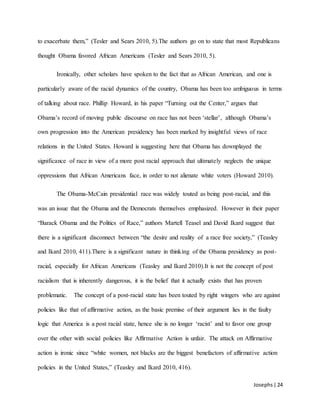 Jo Josephs Independent Study | PDF