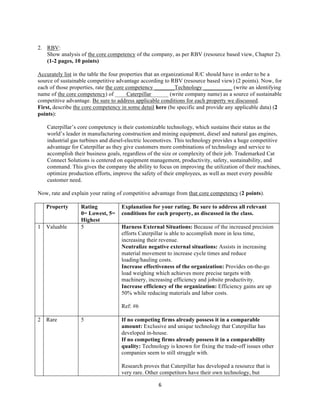 Caterpillar Inc. Strategic Analysis | PDF