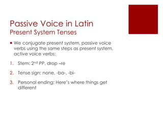 Lesson 11 Passive Voice | PPTX