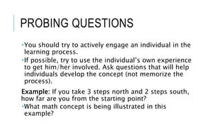 Use of Probing Questions | PPTX