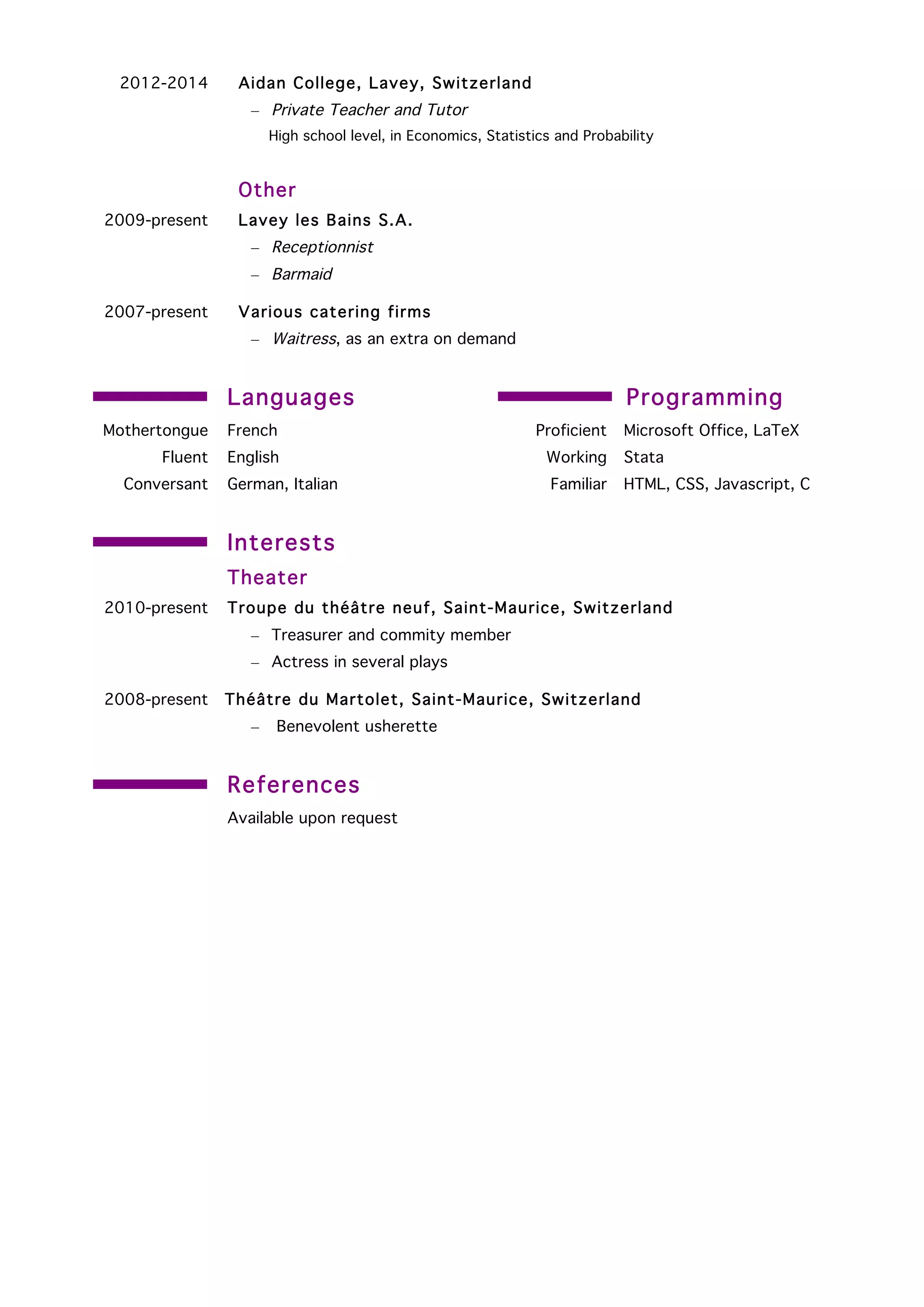 CV-long | PDF