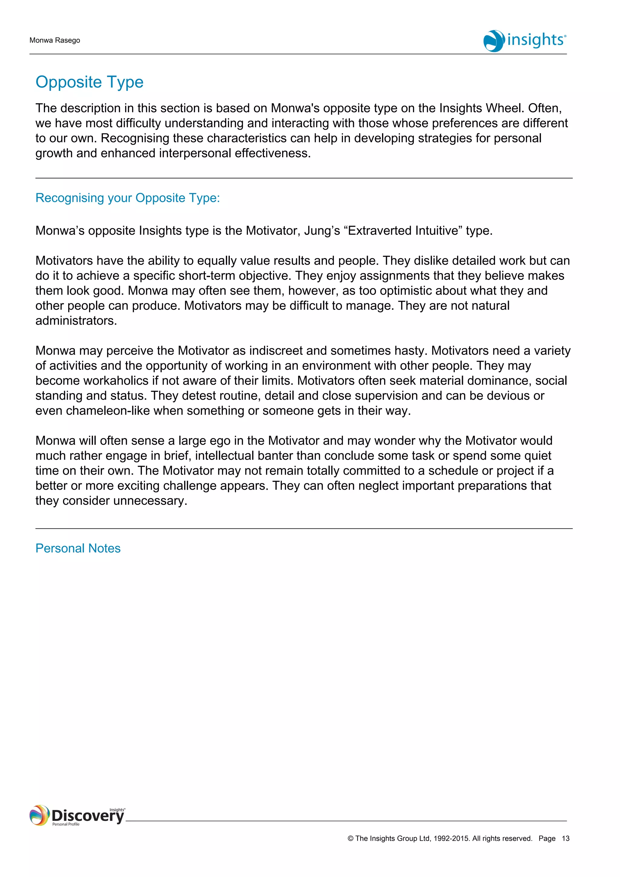 MonwaRasego - 153 Creative Observing Coordinator (Accommodating) | PDF