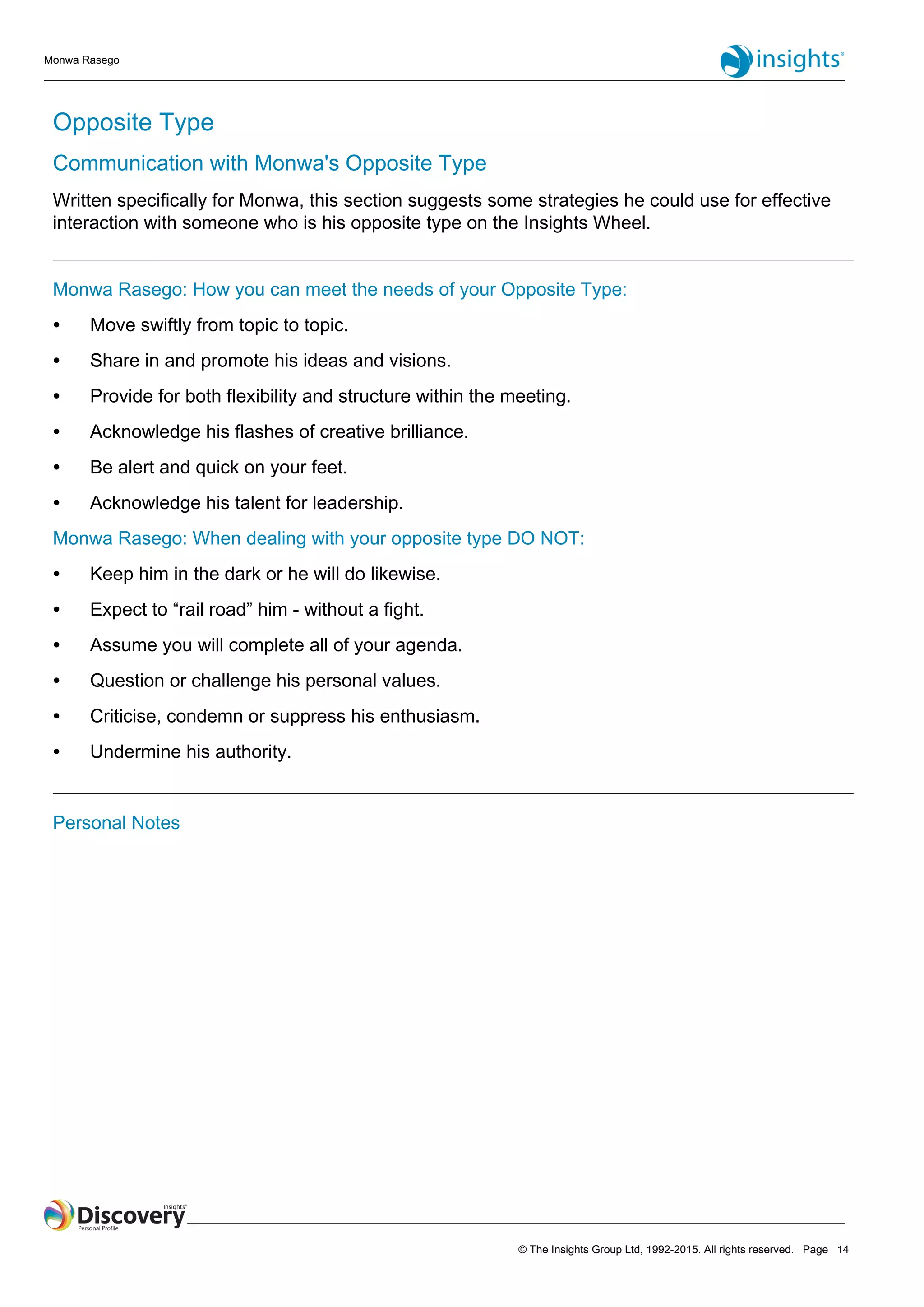 MonwaRasego - 153 Creative Observing Coordinator (Accommodating) | PDF