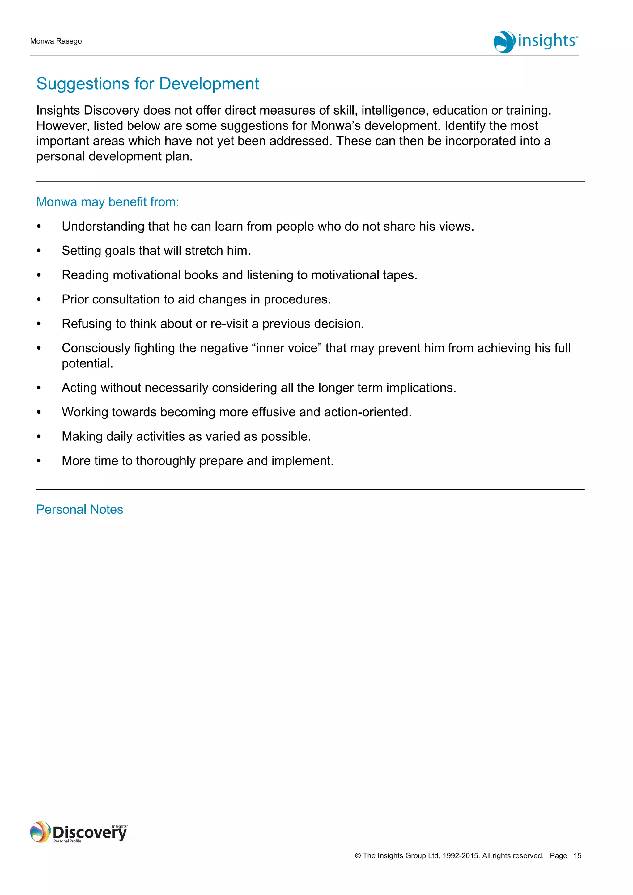 MonwaRasego - 153 Creative Observing Coordinator (Accommodating) | PDF