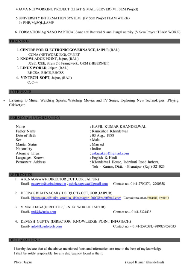 Resume_Kapil_M.tech_ICT_FRESHER_new | DOCX