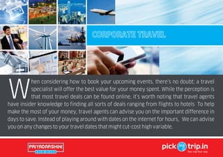 Company Profile | PDF | Air Travel | Travel Type