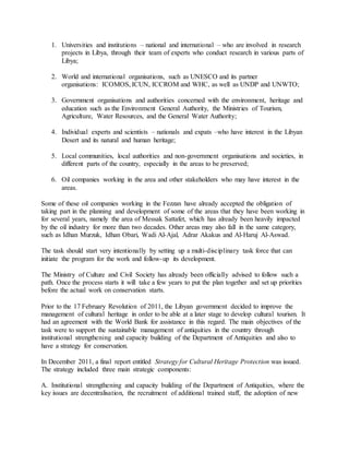 Libyan Desert Heritage - Rap Up Article | PDF