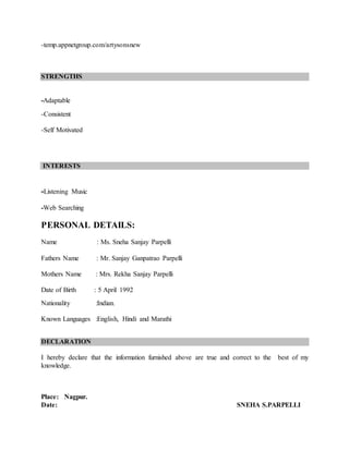 sneha-parpelli | DOCX