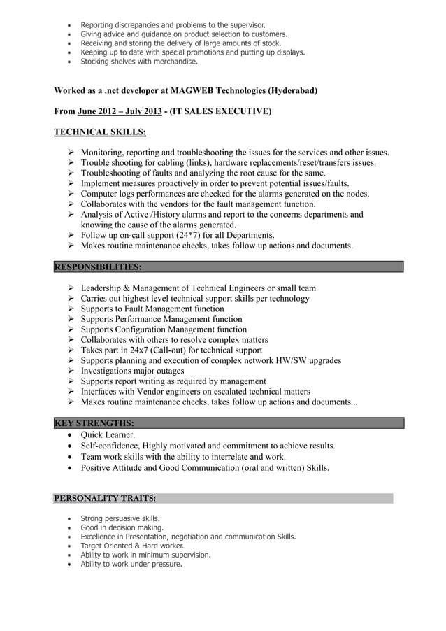 Resume idrees | PDF | IT and Internet Support | Internet