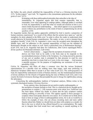 That Far Be from Milton: Divine Goodness and Justification in Paradise ...