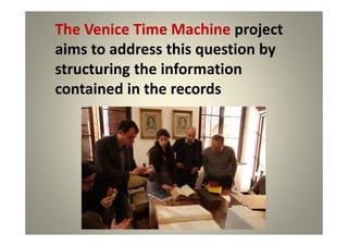 B9 raines venice_timemachine | PPT