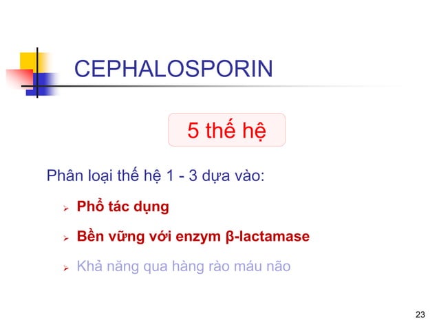 B9 THUỐC KHÁNG SINH.pdf cần bác sĩ đọc nhiều | PDF