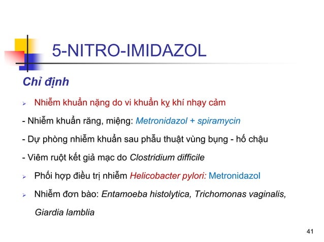B9 THUỐC KHÁNG SINH.pdf cần bác sĩ đọc nhiều | PDF