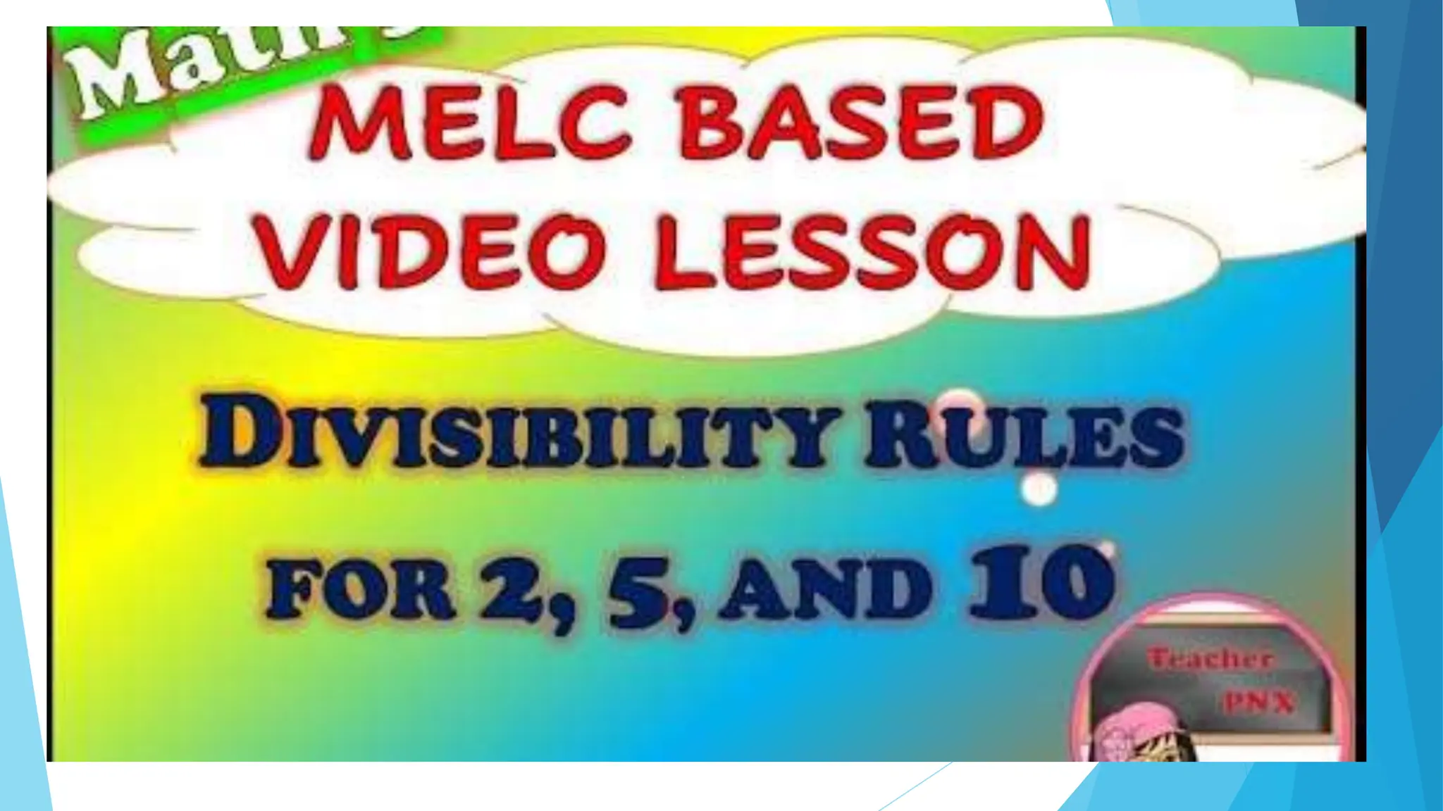 Presentation1.pptx Divisibility Rules Grade 5 | PPTX