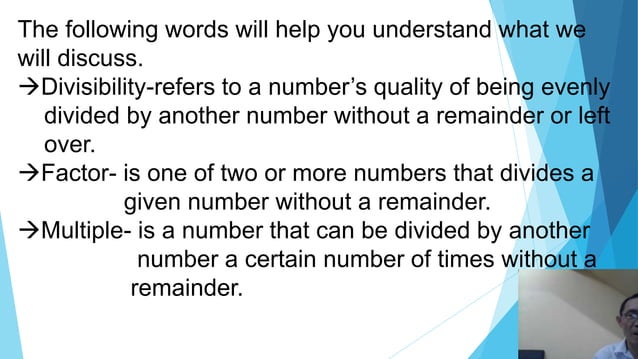 Presentation1.pptx Divisibility Rules Grade 5 | PPTX | Education