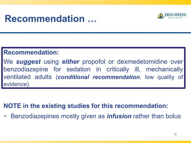 The New 2018 SCCM PADIS Guidelines: Quick Hits of Recommendations for ...