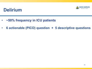 The New 2018 SCCM PADIS Guidelines: Quick Hits of Recommendations for ...