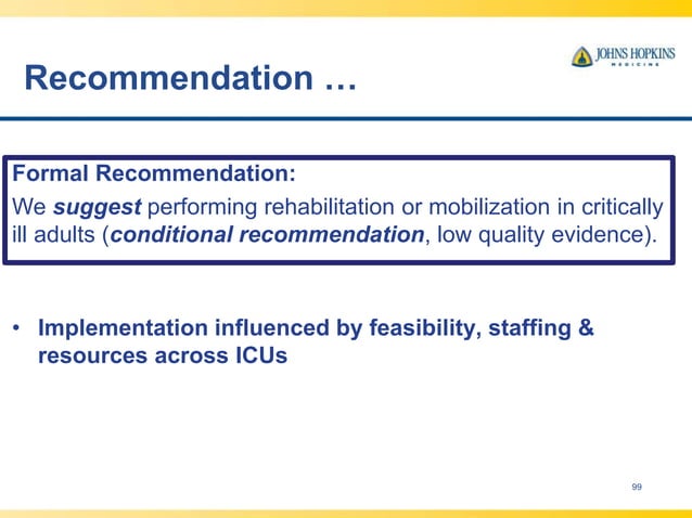 The New 2018 SCCM PADIS Guidelines: Quick Hits of Recommendations for ...