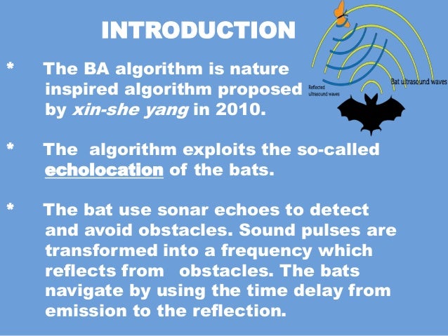 BAT Algorithm