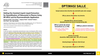 BA. Salting Out Liquid Liquid Extraction (SALLE) (by. Ariiq Azmi RS) | PDF