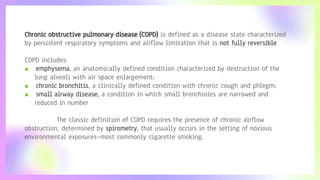 Bronchial asthma and Chronic Obstructive Pulmonary disease.pptx