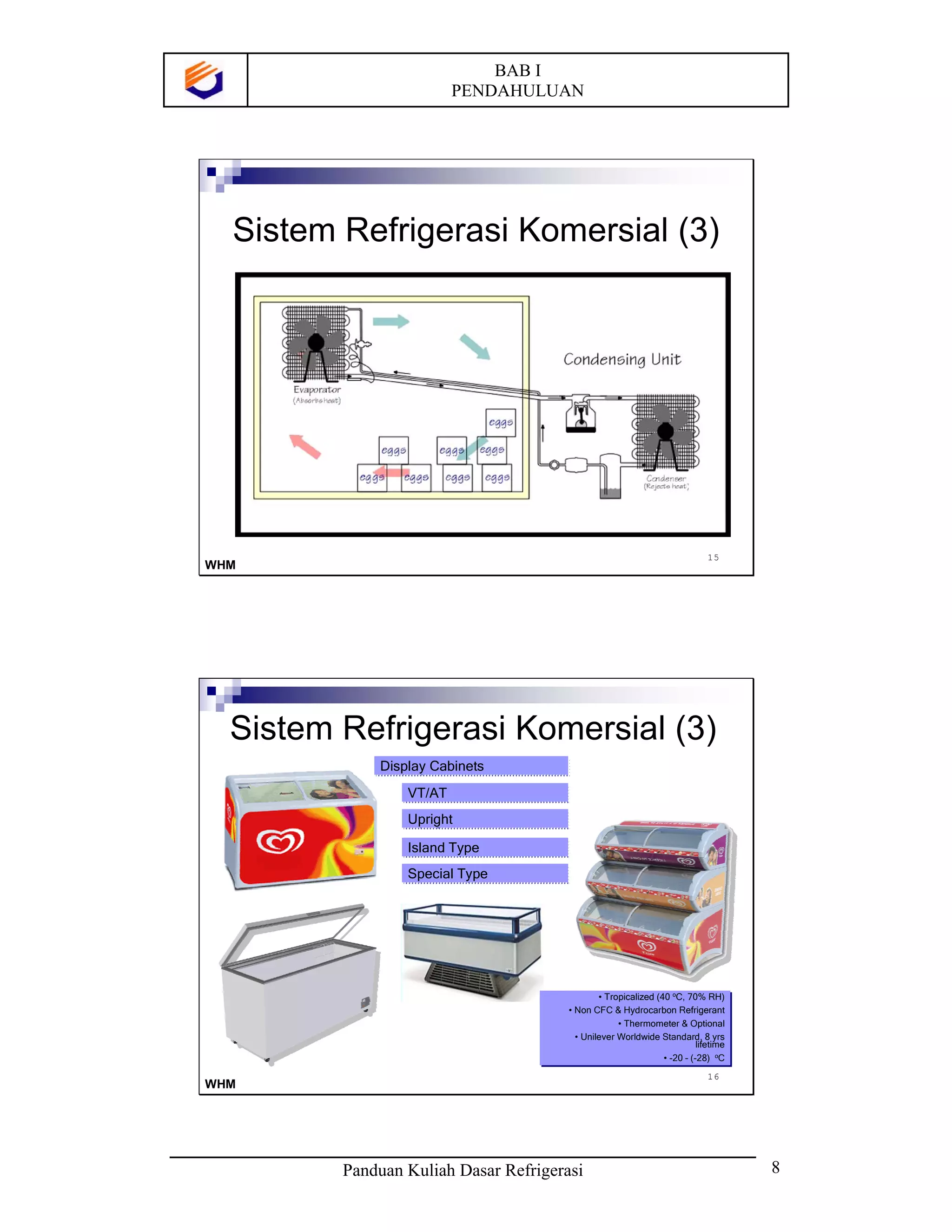 Bahan Ajar Refrigerasi Dasar | PDF